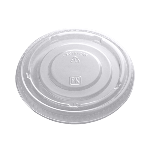 9oz, 12oz - Clear Flat Lid without Slot – Simply Pak
